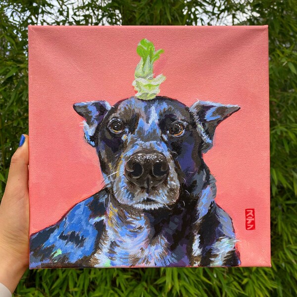 Abstract Pet Portrait - Etsy