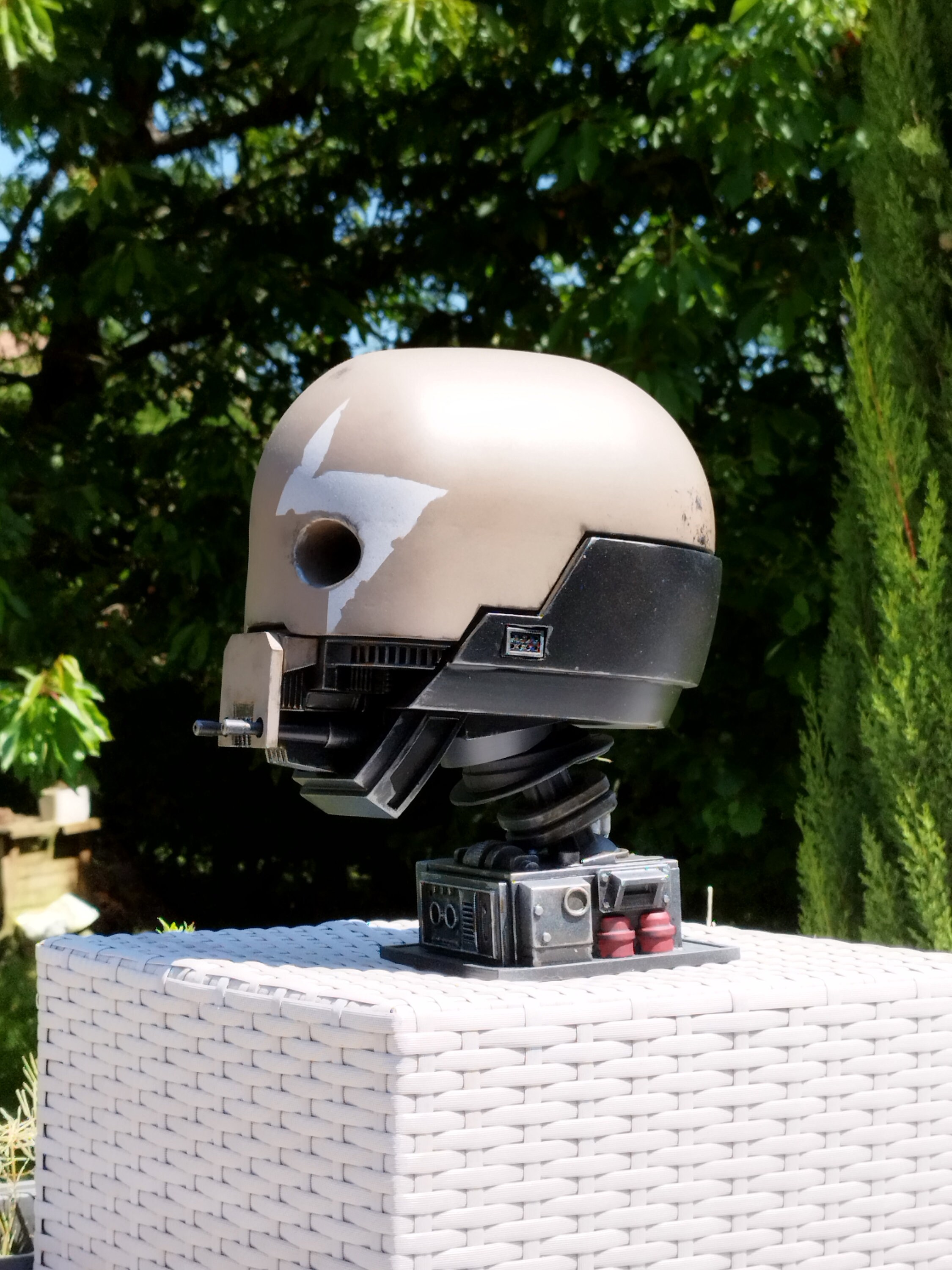 K2SO Inspired Droid Head With Stand. - Etsy