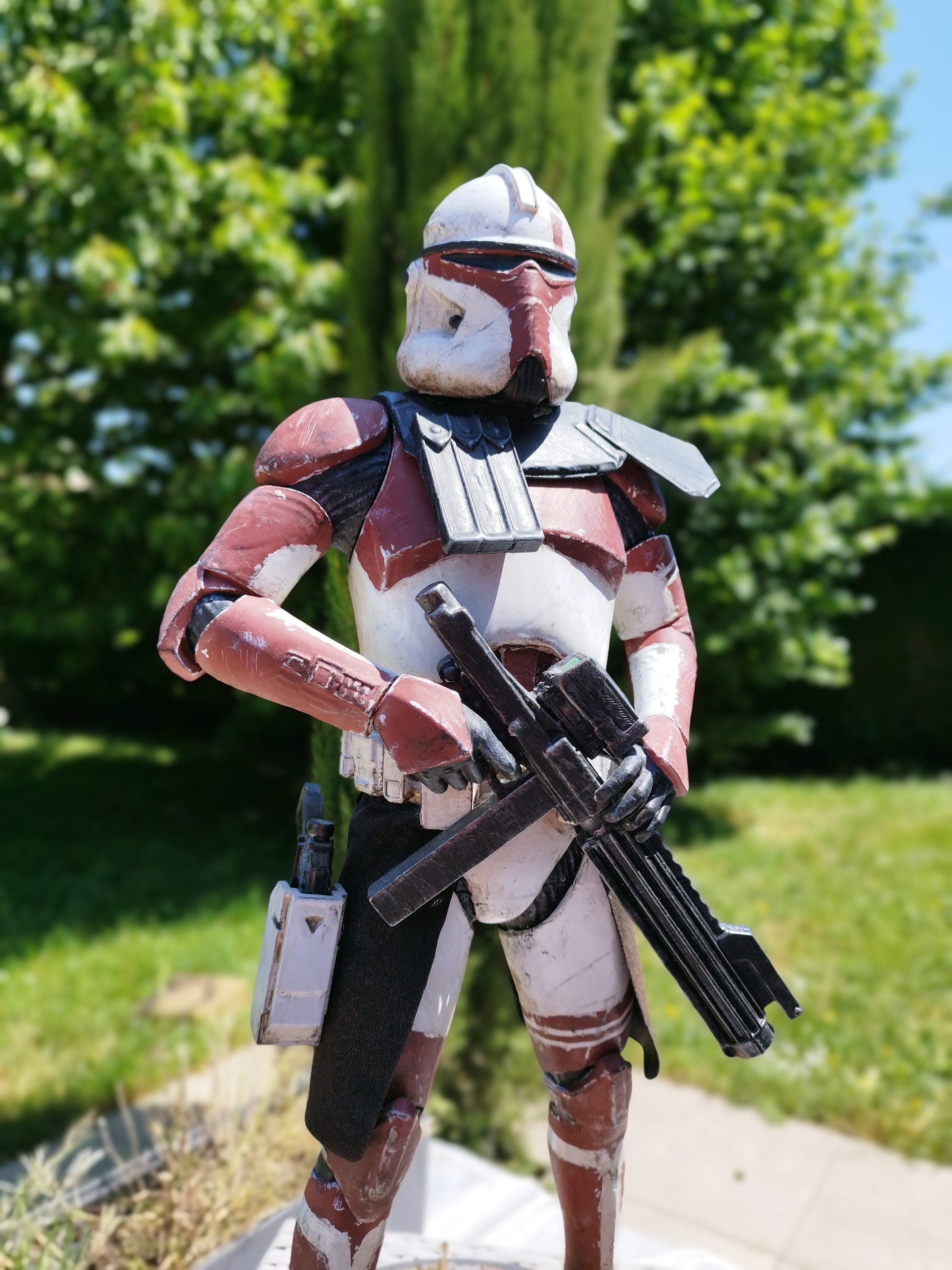 3D Print Custom Star Wars Clone Trooper Figure 60cm Tall - Etsy