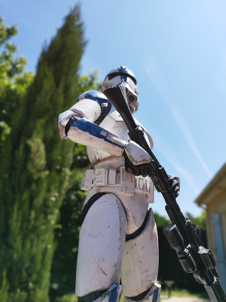 Star Wars 3D Print Custom Clone Trooper From the 501s Legion 60cm Tall ...