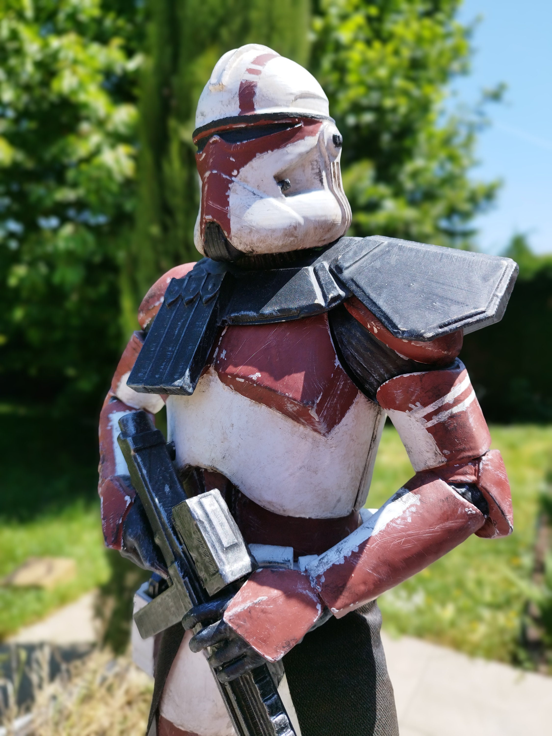 3D Print Custom Star Wars Clone Trooper Figure 60cm Tall - Etsy