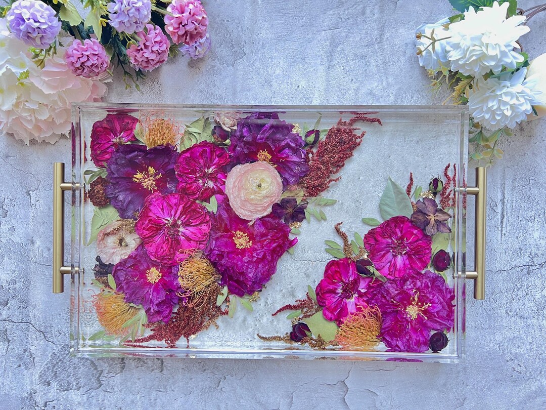 3D Resin Rectangle and Square Blocks | Wedding Floral Preservation ...