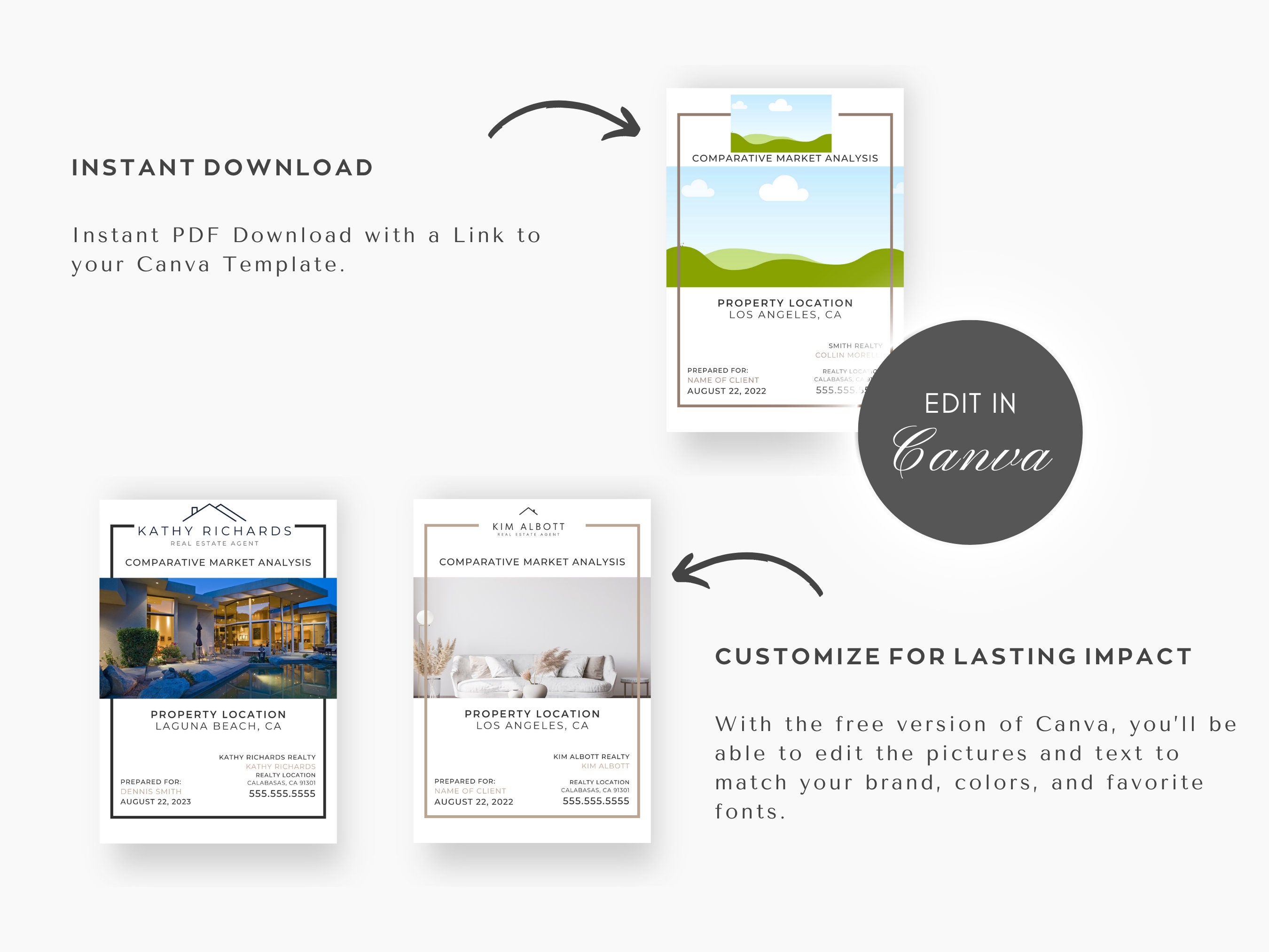 Cma Packet | Comparative Market Analysis | Digital Download | Cma ...