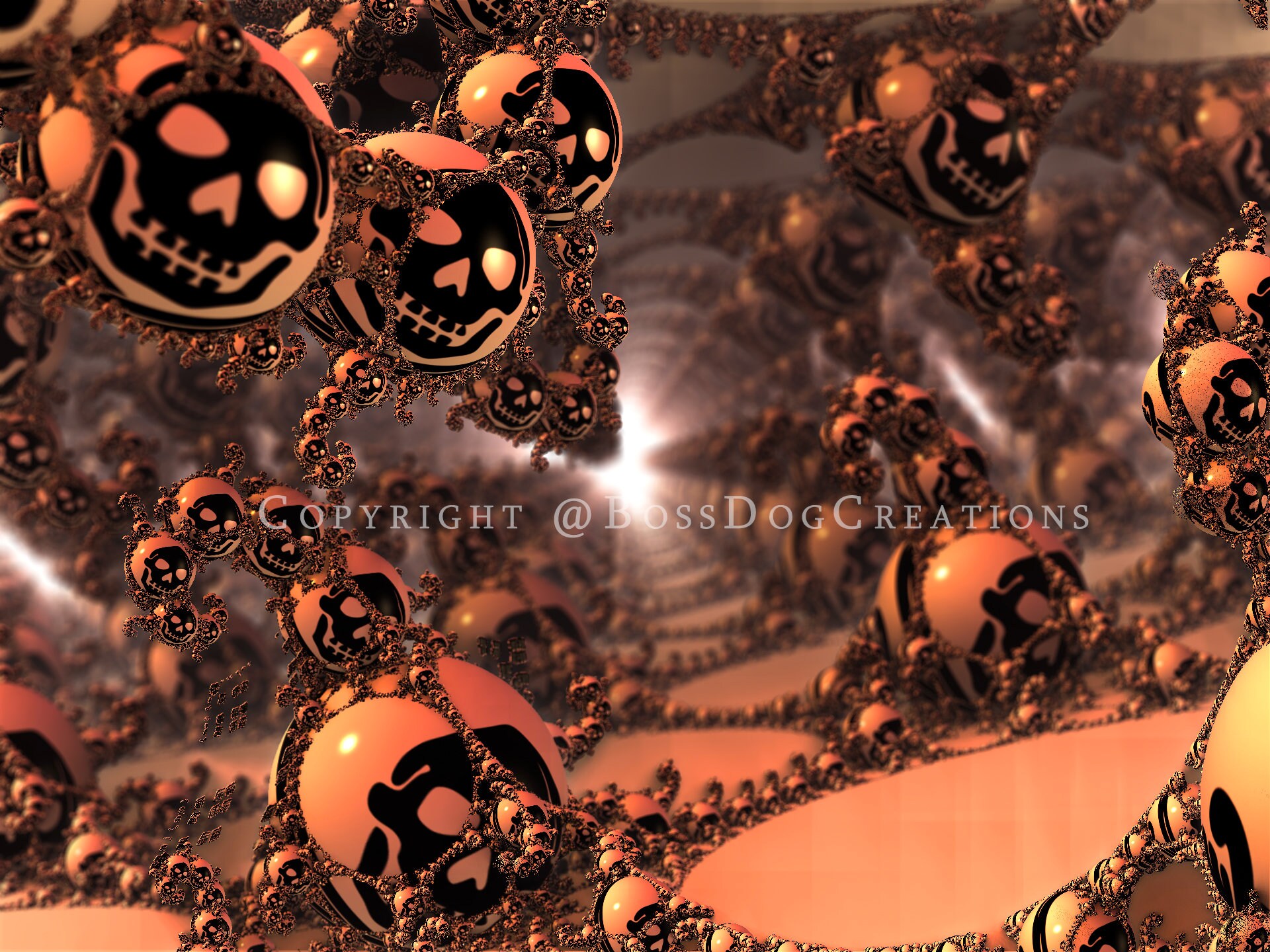 Halloween Fractal Digital Download - Etsy