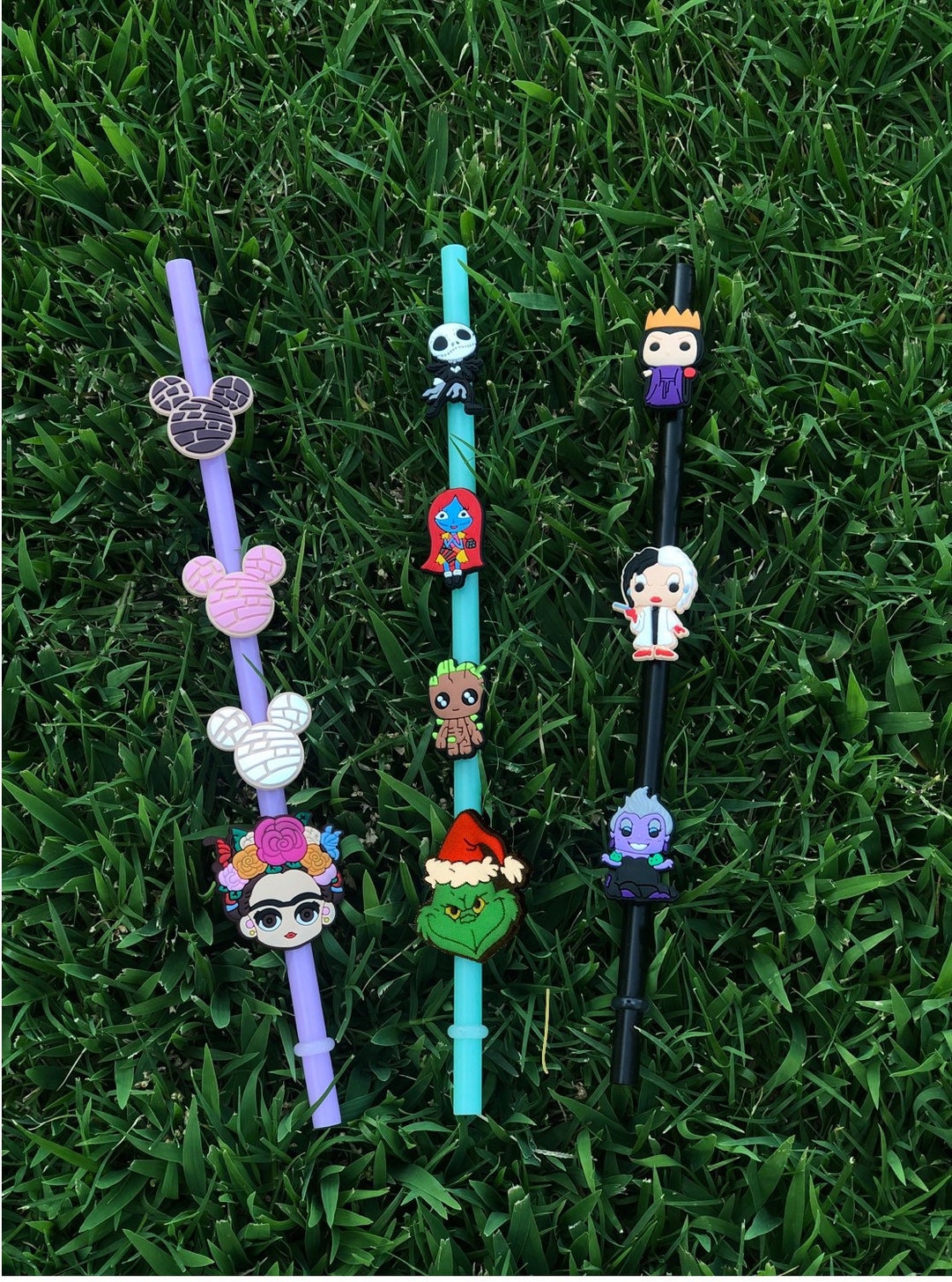 Straw Toppers,straw Buddies,straw Charms,villain Straw Toppers,concha ...