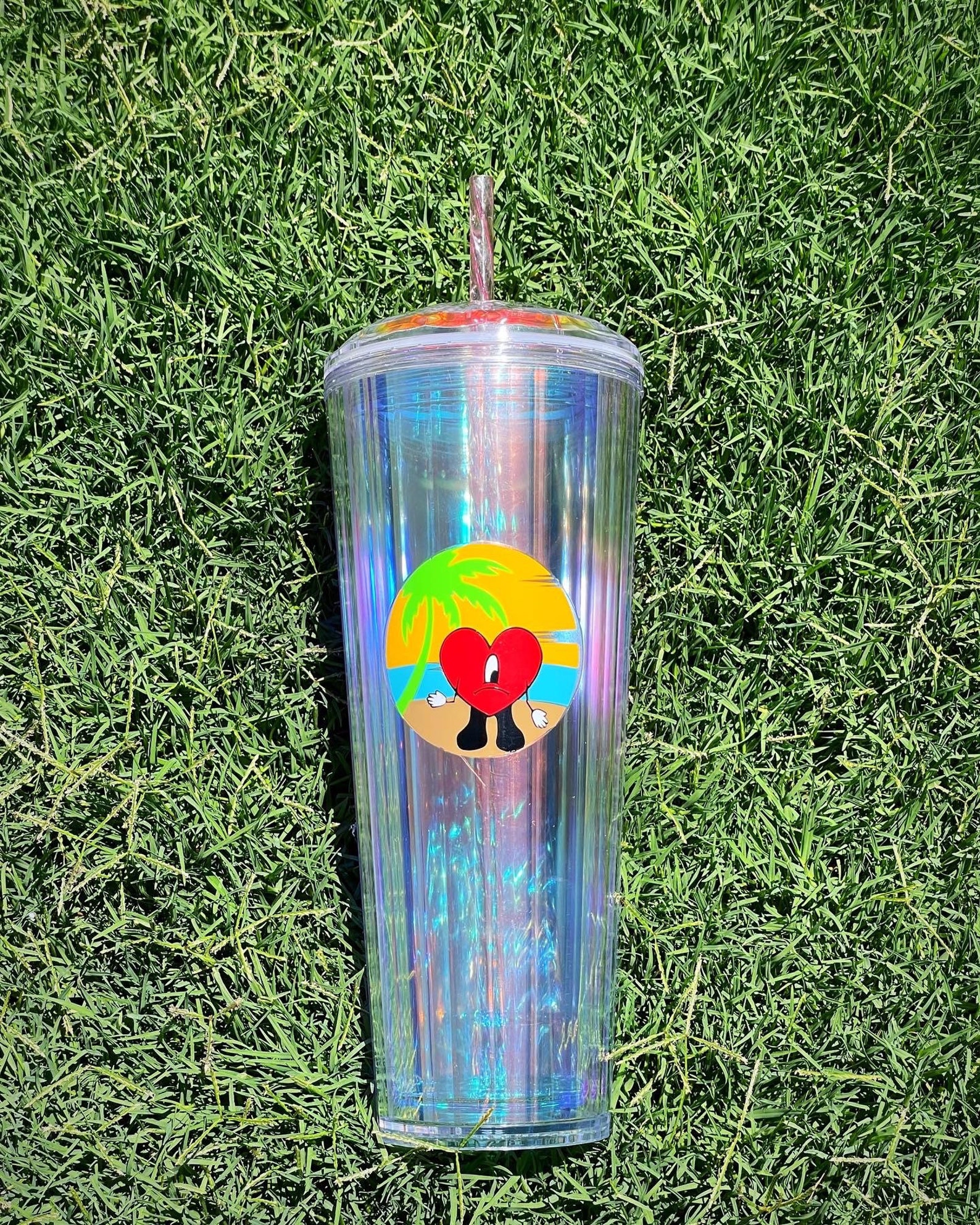 Un Verano Sin Ti Bad Bunny Tumbler Iced Coffee Tumbler Dome - Etsy