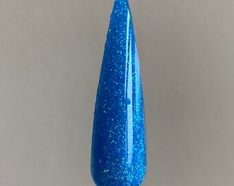 Neon Pink Glitter Acrylic Dip Powder | Etsy