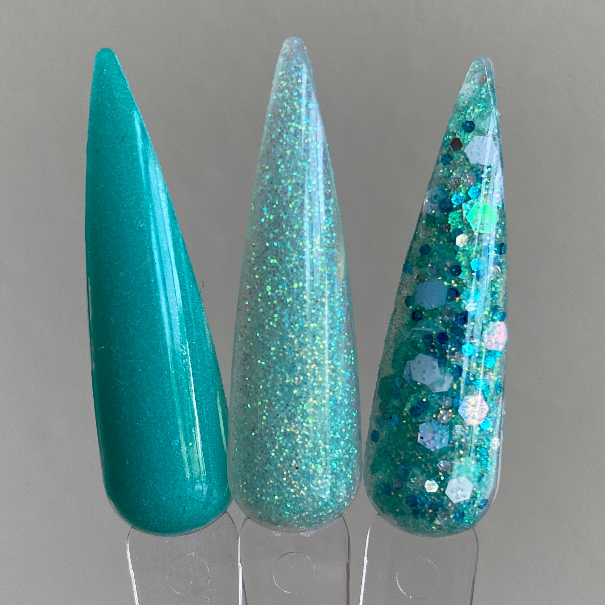 Ocean Treasures Collection Acrylic Dip Powders 3 - Etsy