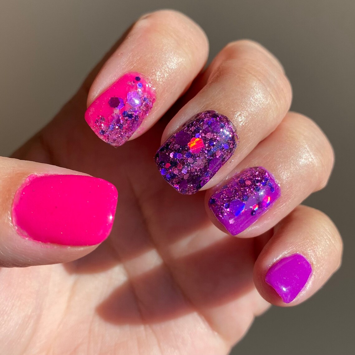 Neon Collection Acrylic Dip Powder | Etsy