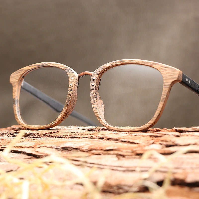Handmade Wooden Glasses Frame For Men And Women Myopia Etsy