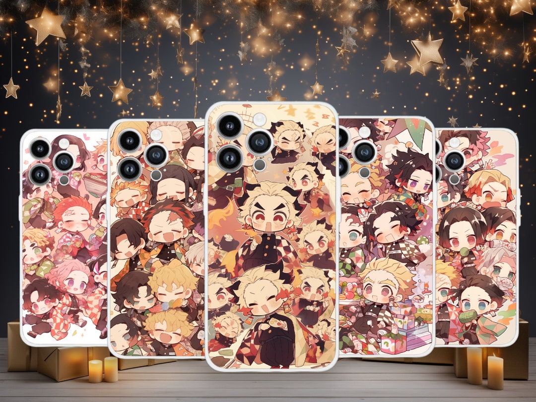 Anime Chibi Phone Case for iPhone 15 14 13 12 11 X 8 & Samsung - Etsy