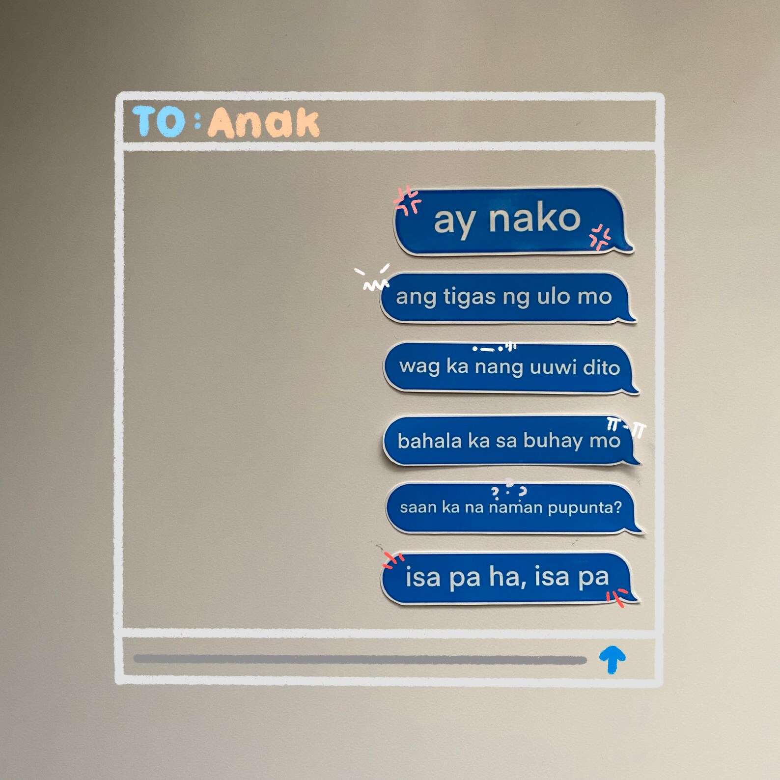 Tagalog Text Message Phrases | Etsy