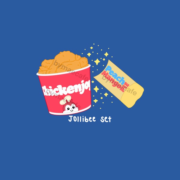 Jollibee Stickers - Etsy