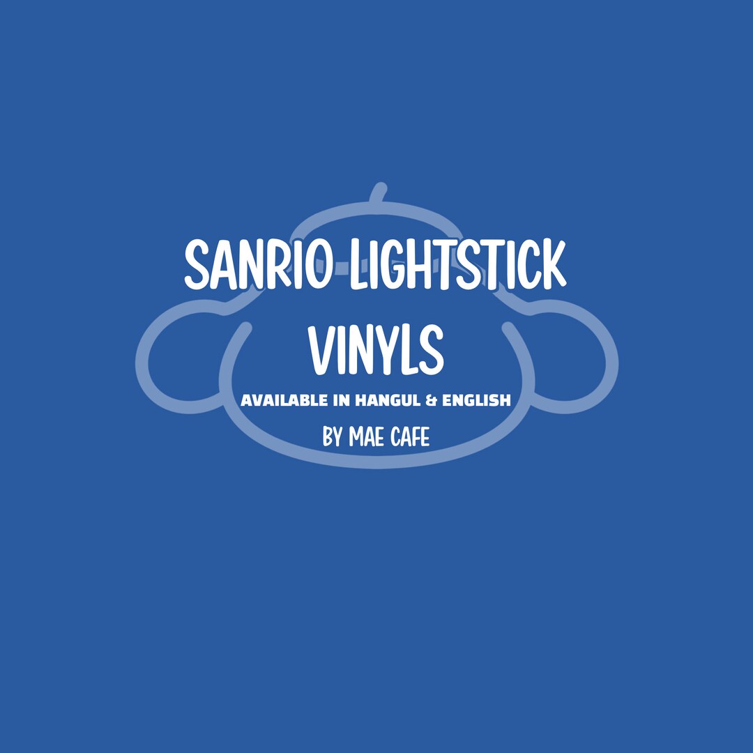 SANRIO Vinyl Lightstick Decoration - Etsy