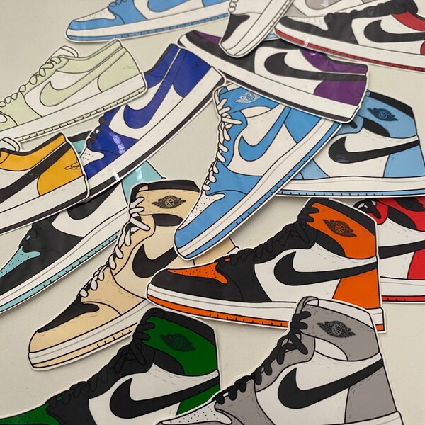 Air Jordan Sticker - Etsy