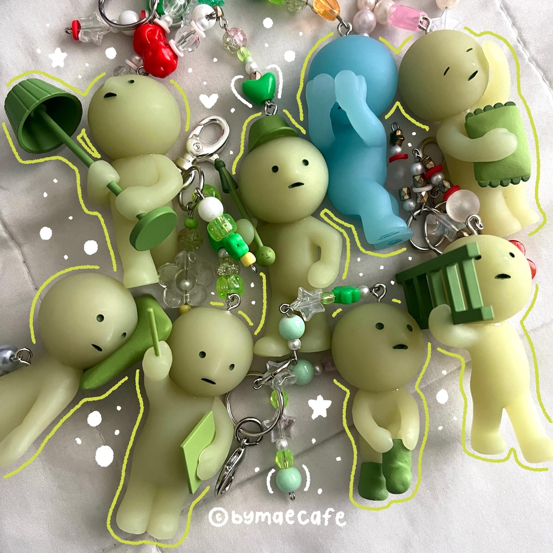 Smiski Keychains - Etsy