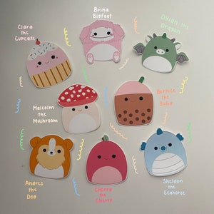 Squishmallow Stickers - Etsy