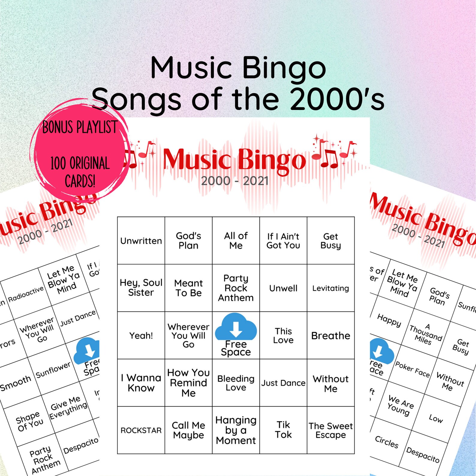Musical Bing Game, Jingo Bingo Game, Singo Bingo Game, Singo Game ...
