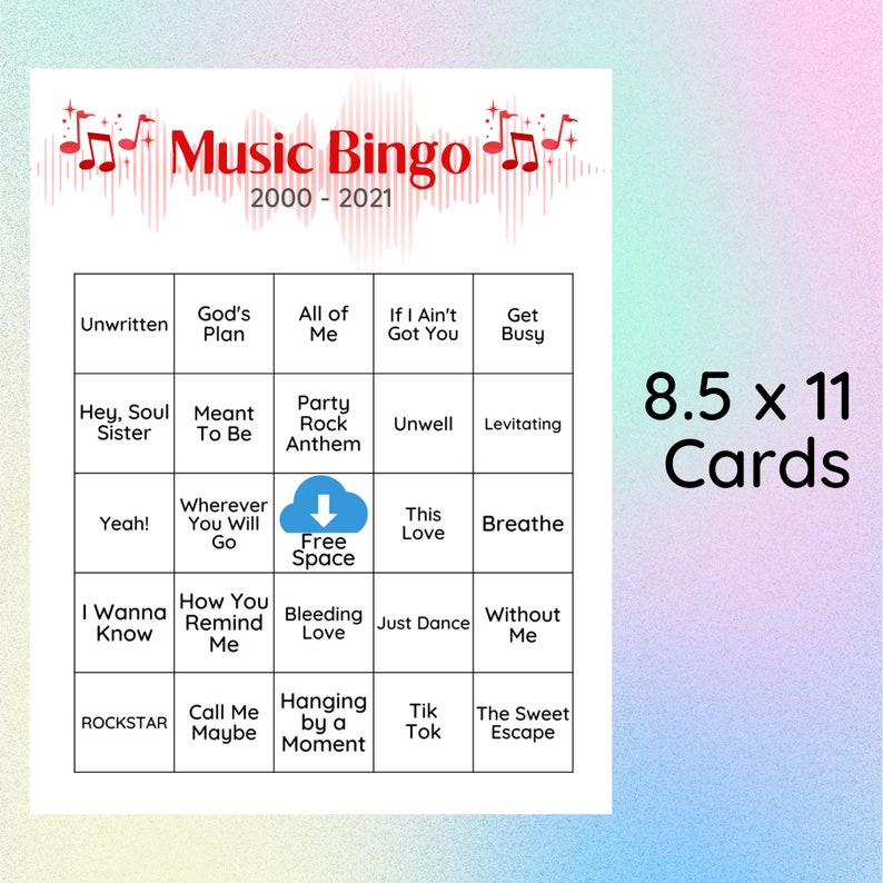 Musical Bing Game, Jingo Bingo Game, Singo Bingo Game, Singo Game ...