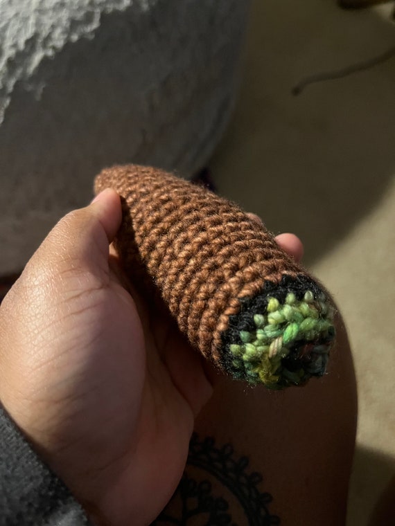 Kitty Blunt Crocheted Catnip Toy - Etsy