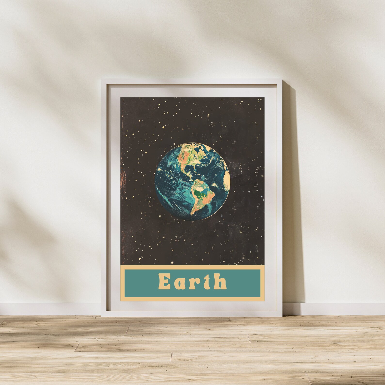 Printable Planet Posters Set Solar System Posters Nursery Wall Art for ...