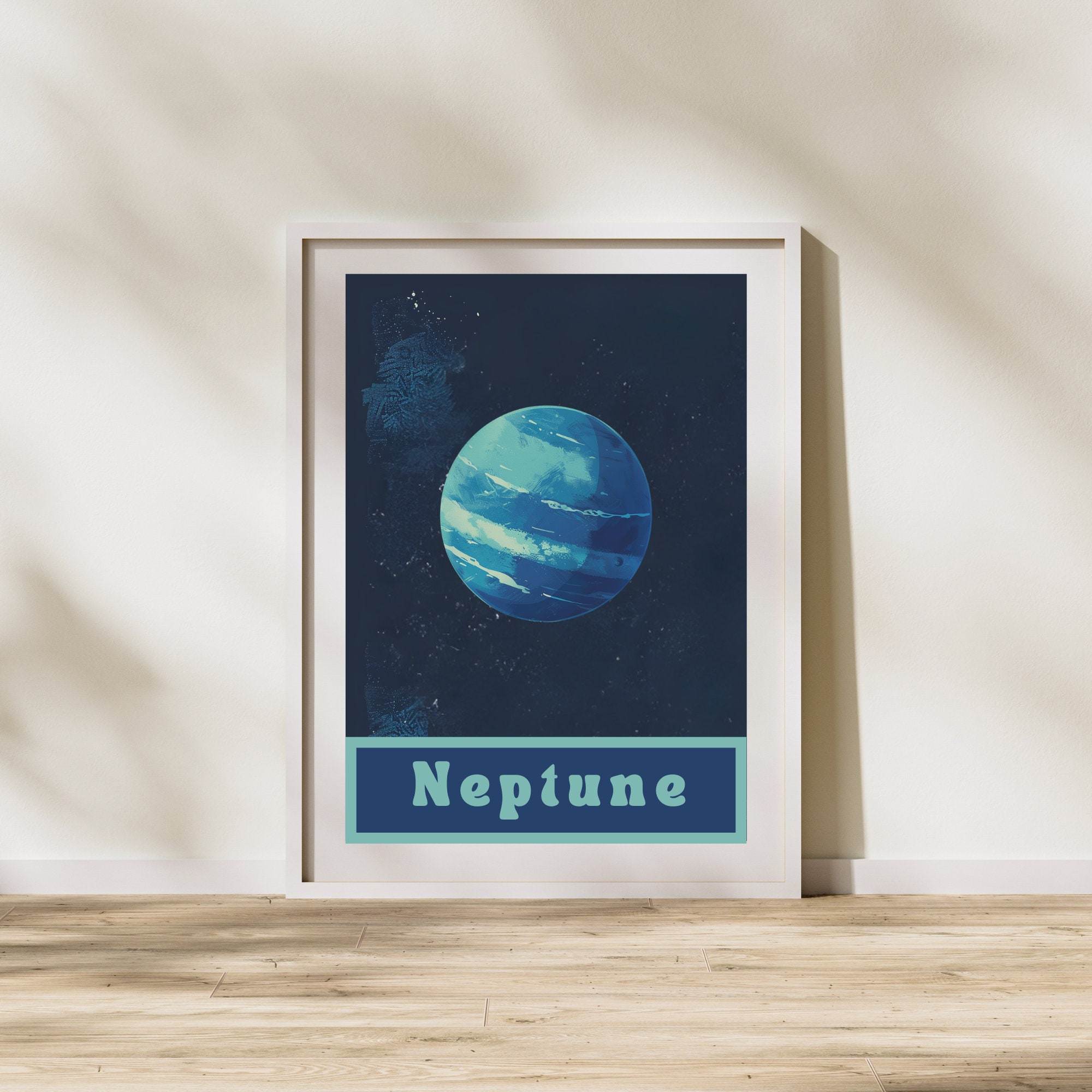 Printable Planet Posters Set Solar System Posters Nursery Wall Art for ...