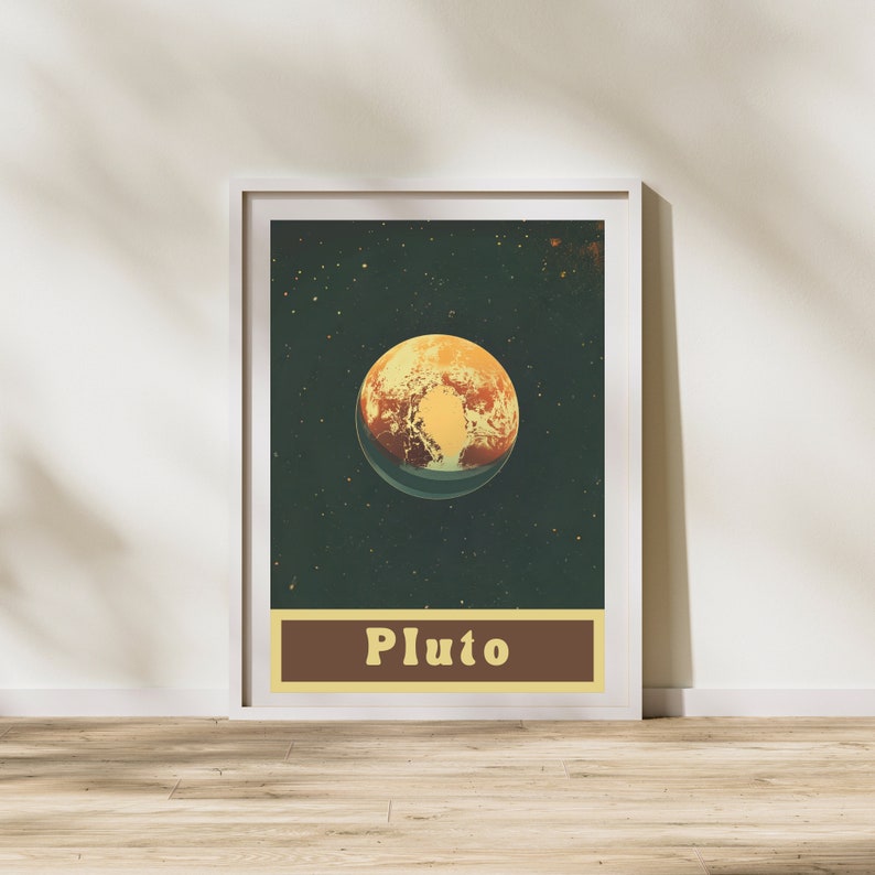 Printable Planet Posters Set Solar System Posters Nursery Wall Art for ...