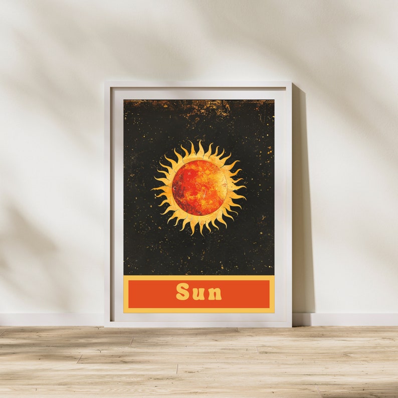 Printable Planet Posters Set Solar System Posters Nursery Wall Art for ...