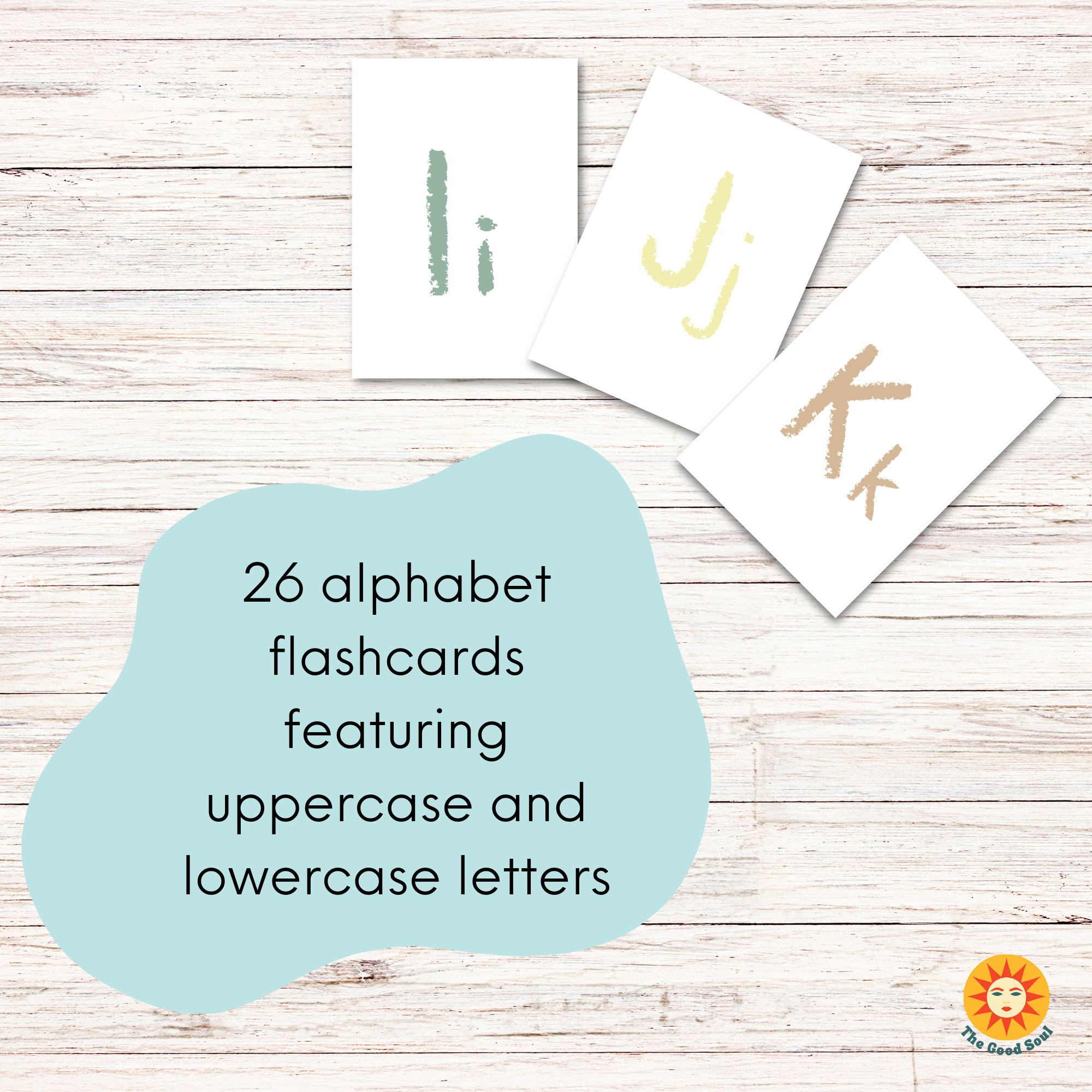 Alphabet Flashcards for Preschoolers Learning Pack of Uppercase and ...