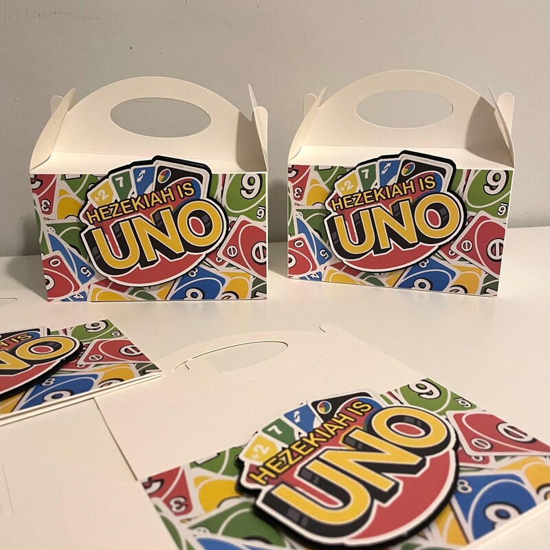 Uno Birthday Party - Etsy