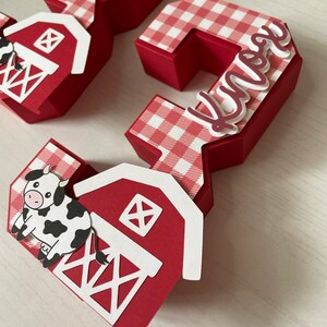 3D Letters Farm Theme, Farm Birthday Party, One Party, 3D Letters Farm ...