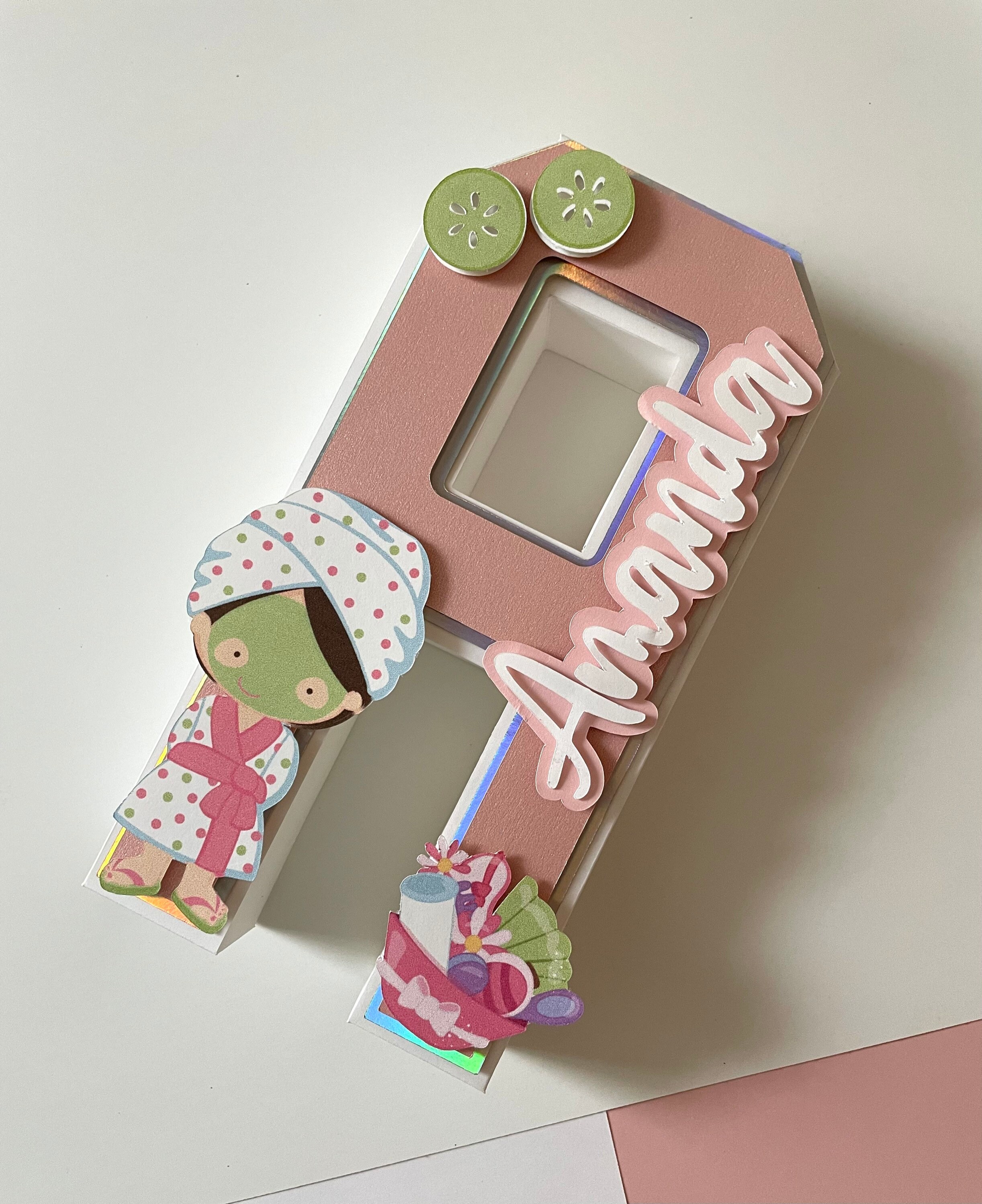 Spa 3D Letters Spa Numbers Spa Party Girls Party Girl - Etsy