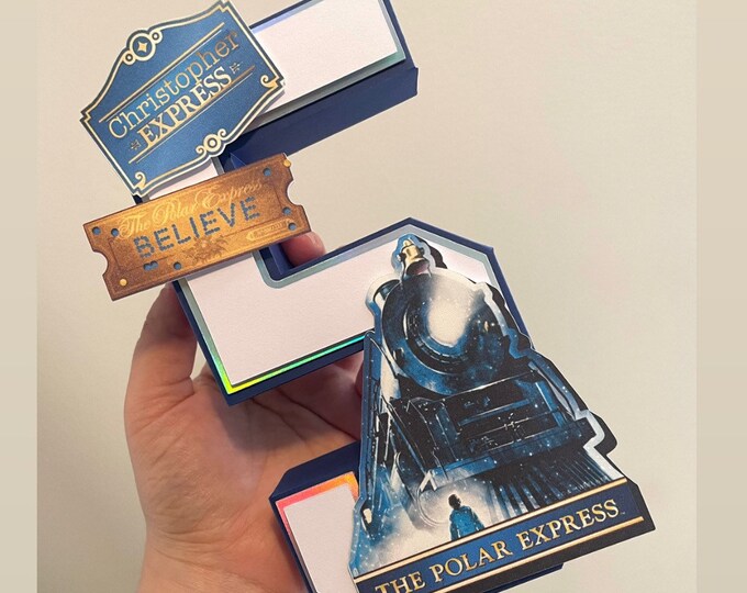 Polar Express Photo Booth Cutout, Complete Set, Blue Caboose, Coal ...