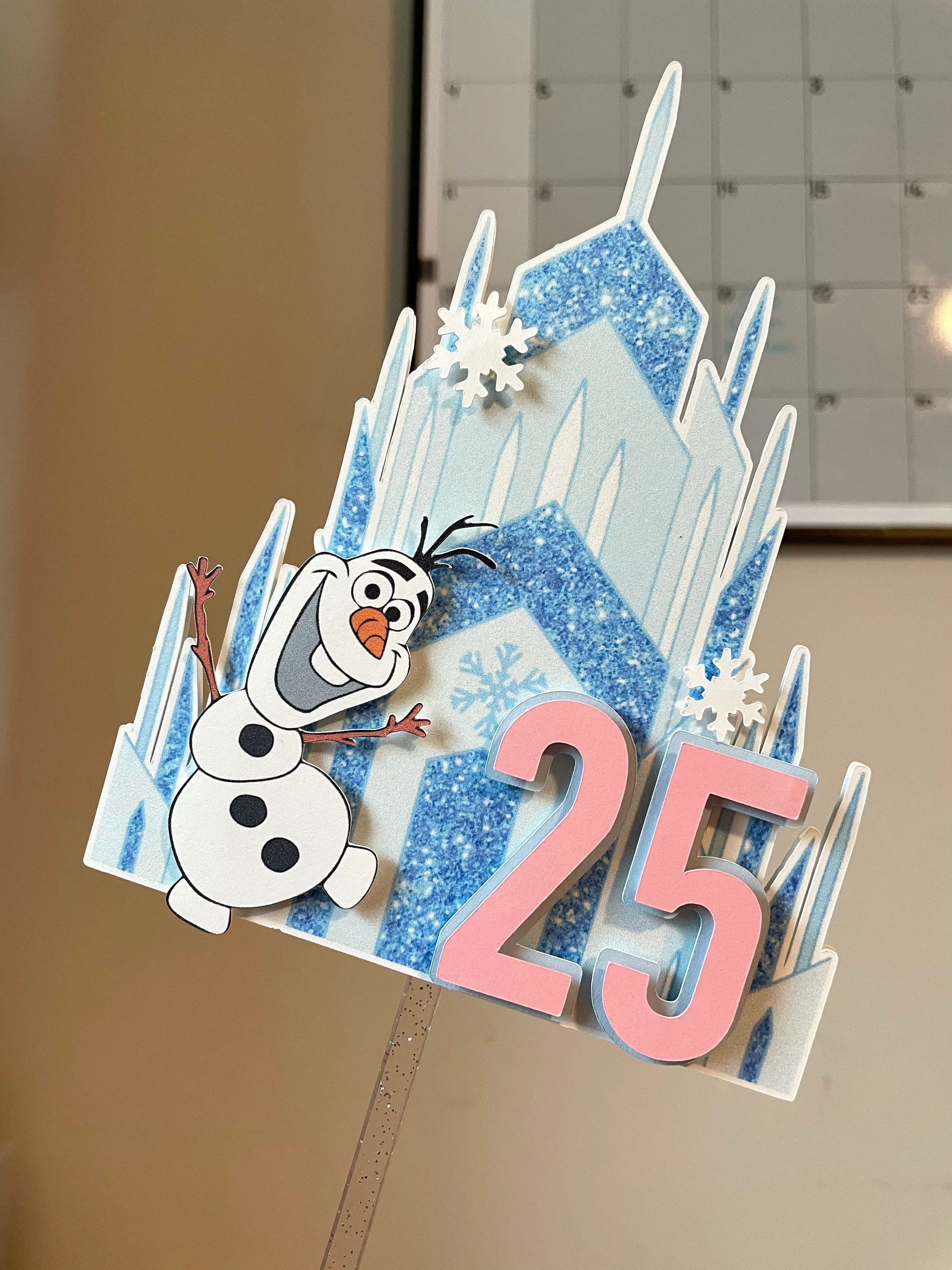 Frozen Cake Topper Olaf Cake Topper Frozen Party Frozen - Etsy