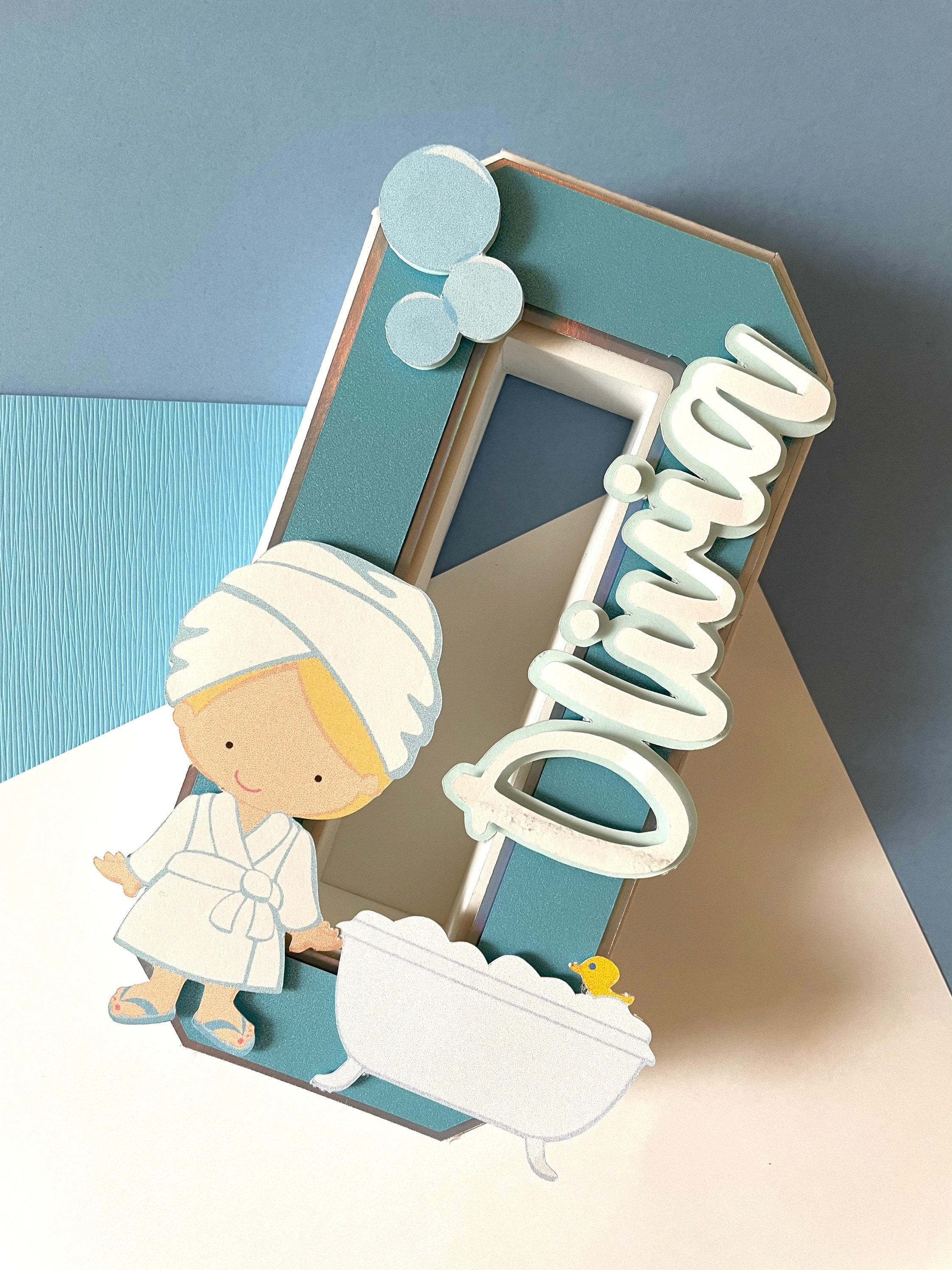 Spa 3D Letters Spa Numbers Spa Party Girls Party Girl - Etsy