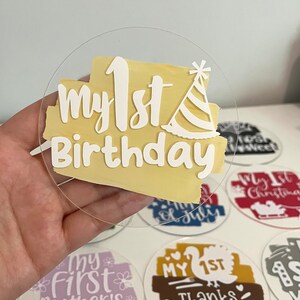 Babys First Holidays, Baby Sign Disc, Baby First Year, Acrylic ...