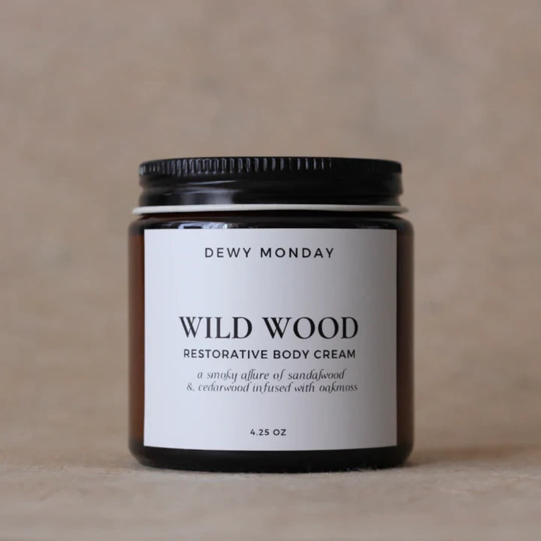 Wild Wood Body Cream Woodsy Sandalwood Body Cream Luxurious Plant-based ...
