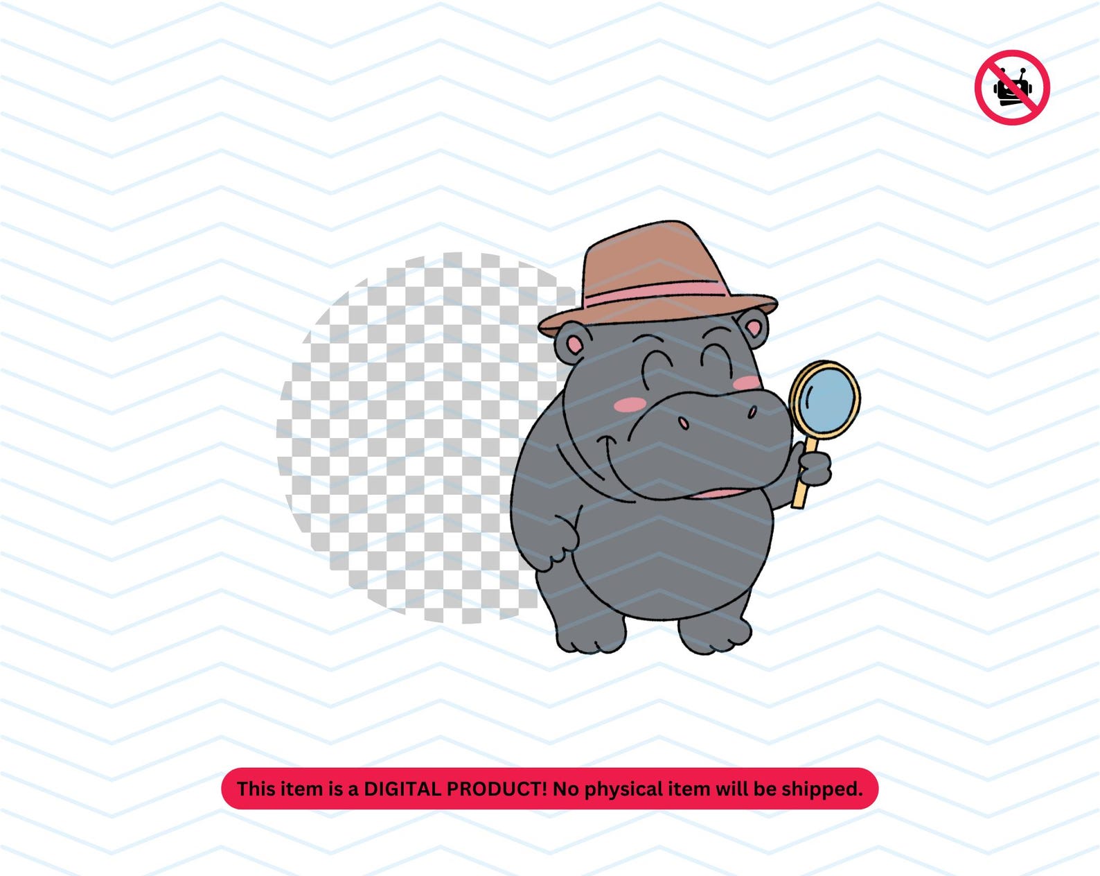 Moo Deng Clipart Adorable Pygmy Hippo PNG Baby Hippo Doodle Cute Hippo ...