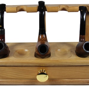 Tobacco Pipe Stand Wooden Tobacco Pipes Display Rack Holder - Etsy