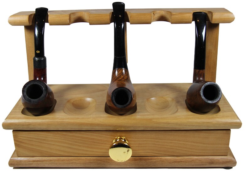 Tobacco Pipe Stand Wooden Tobacco Pipes Display Rack Holder - Etsy
