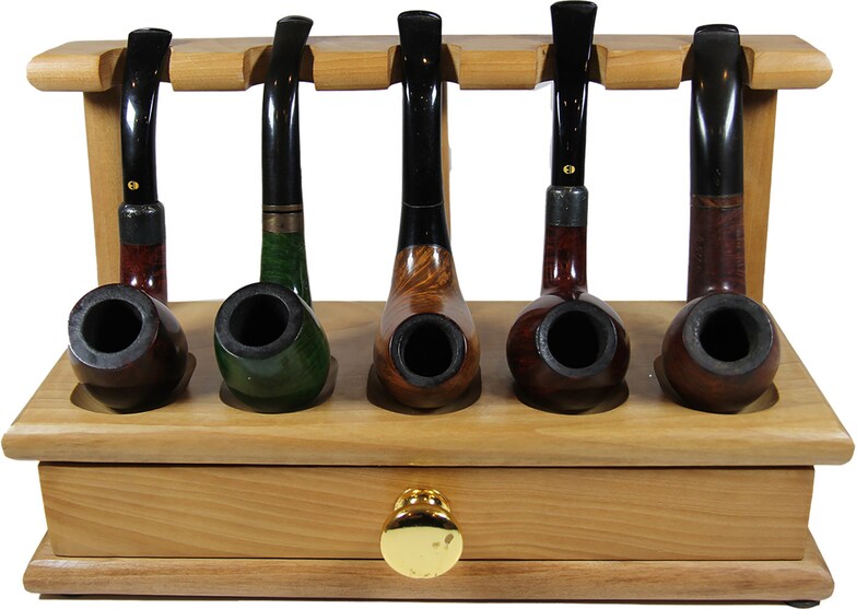 Tobacco Pipe Stand Wooden Tobacco Pipes Display Rack Holder - Etsy