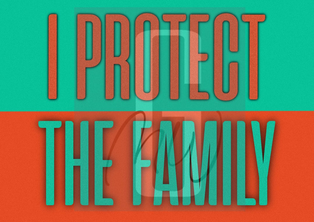 I Protect the Family (digital Download) - Etsy