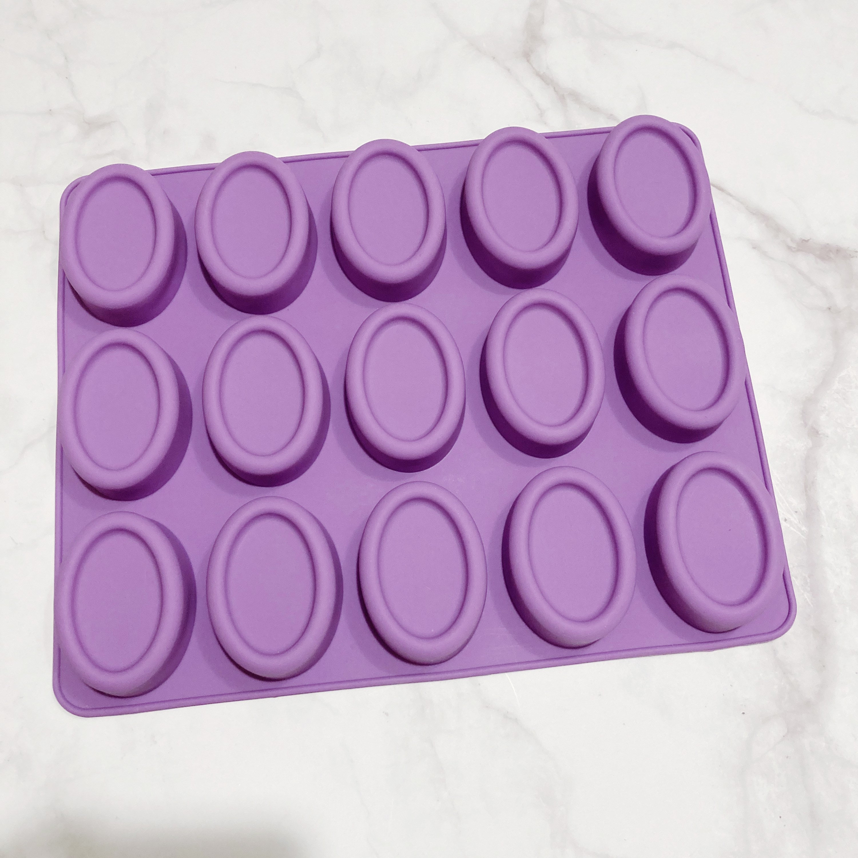 2.7x1.9x1 /15 Cavities Oval Silicone Mold/ | Etsy