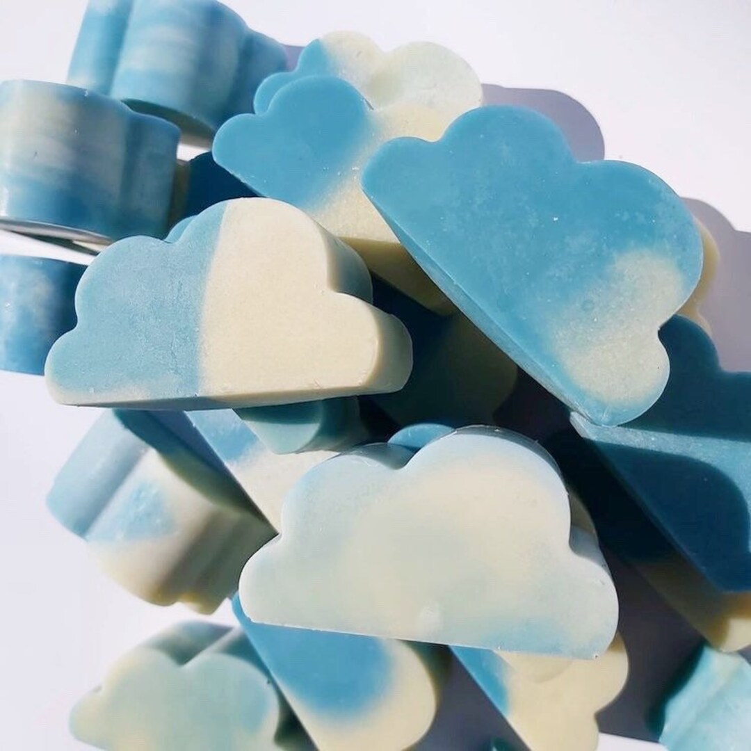 1.5"x2.75"x1.3" /6 Cavities Sky Cloud Silicone Mold/ Cloud Silicone ...