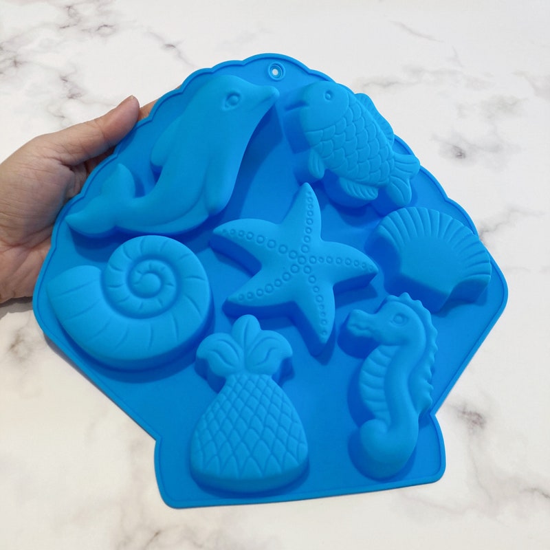 3d Seashell Silicone Mold - Etsy