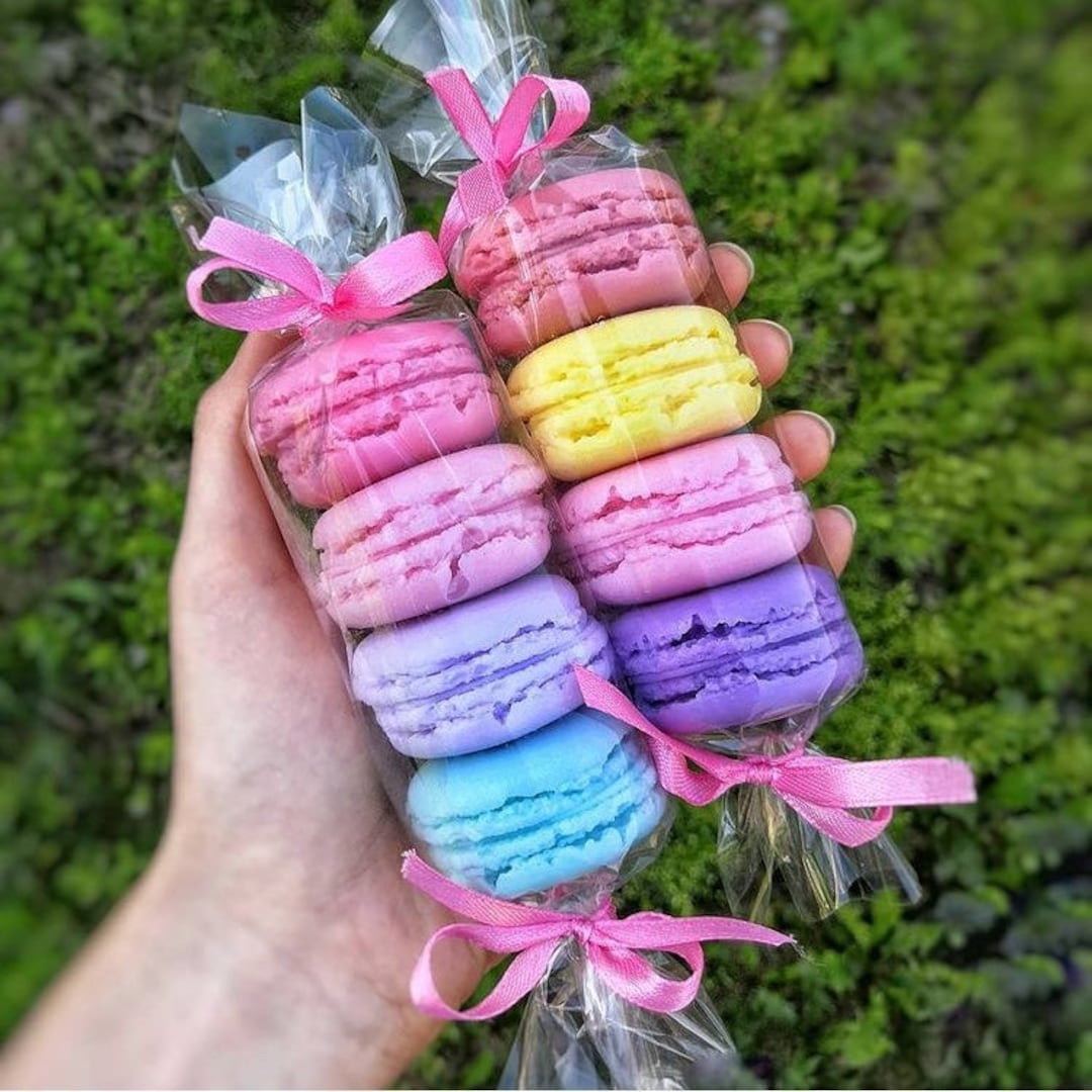 1.5"x1.5"x1" /6 Cavities 3D Macaroon Silicone Mold/ Macaroon Silicone ...