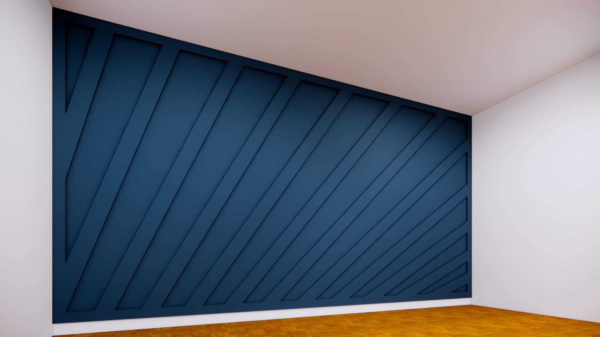 DIY Feature Accent Wall Plans Measurements and Installation - Etsy ...