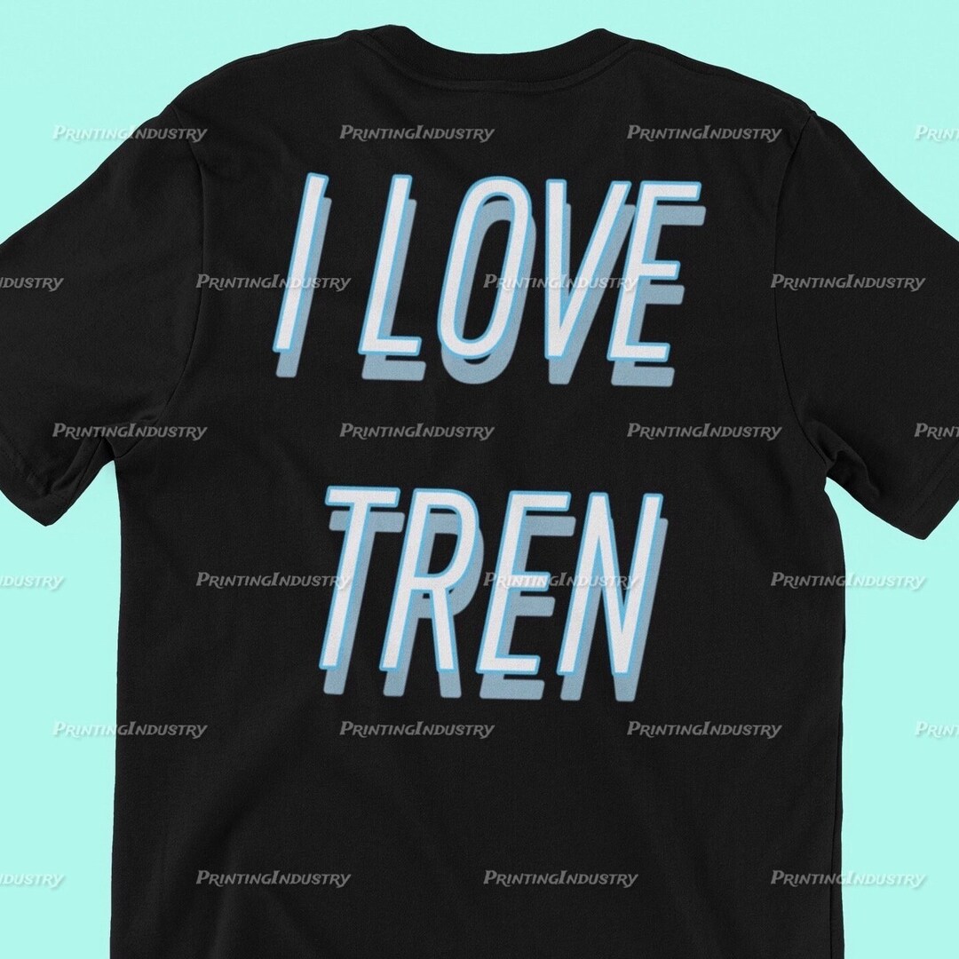 I Love Tren - Gym Shirt - Etsy