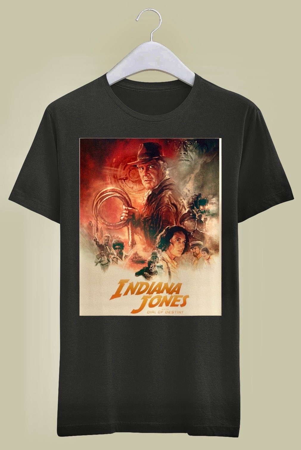 Indy Dial of Destiny Poster Shirt - Etsy