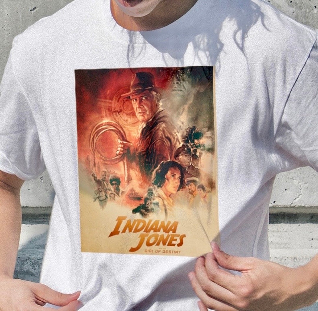Indy Dial of Destiny Poster Shirt - Etsy